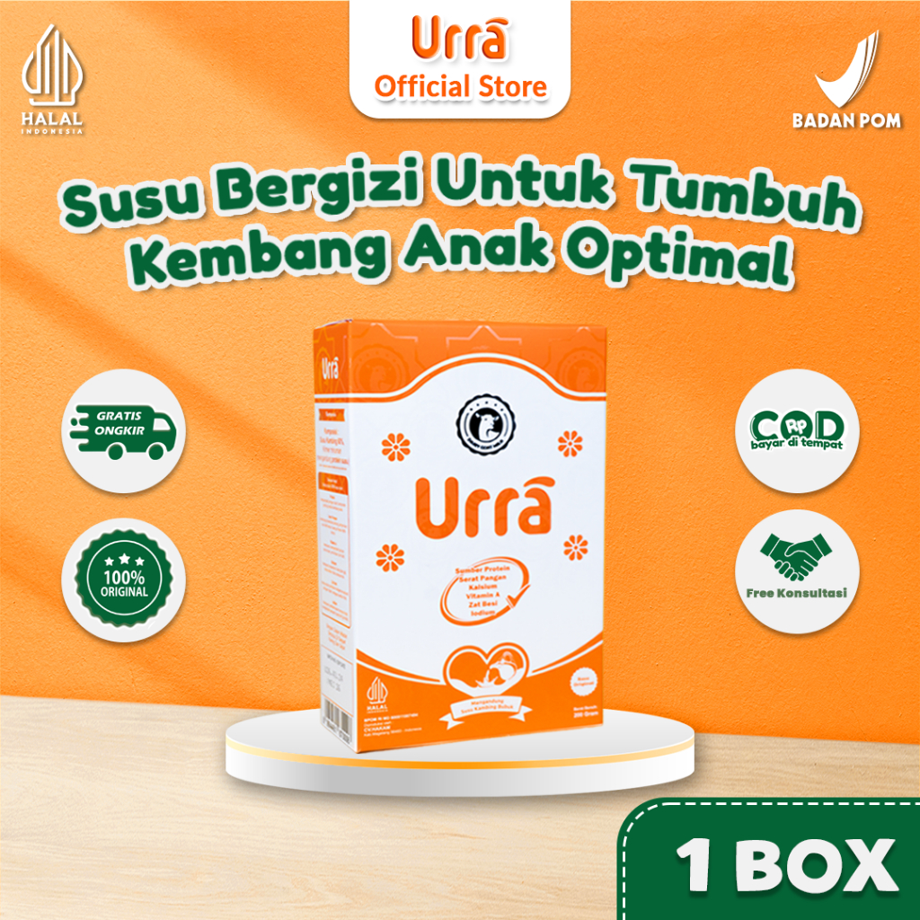 Jual URRA Susu Kambing Saanen Untuk Penambah nafsu makan anak & Tinggi ...
