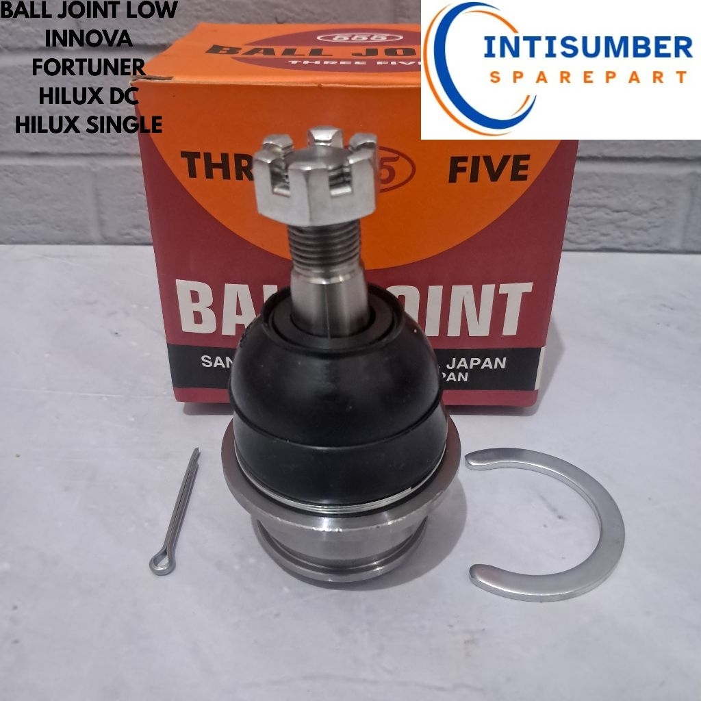 Jual BALL JOINT LOW INNOVA FORTUNER HILUX DC HILUX SINGLE MERK 555 ...