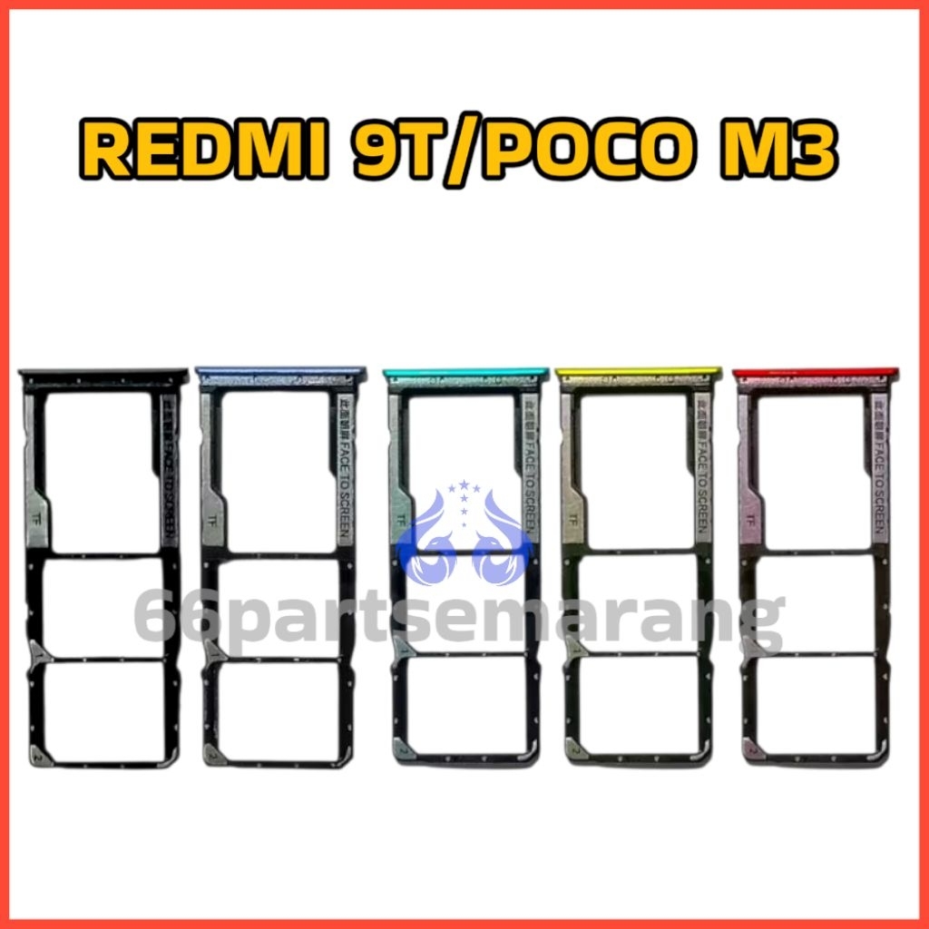 Jual Simtray Simlock Tempat Sim Redmi 9T Copotan | Shopee Indonesia
