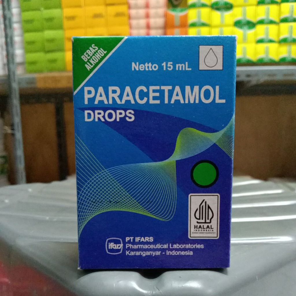 Jual Paracetamol drops 15ml 1 botol ifars | Shopee Indonesia