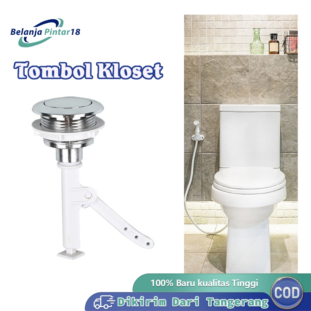 Jual Tombol Closet Duduk Saklar Siram Toilet Universal Sparepart Tombol ...