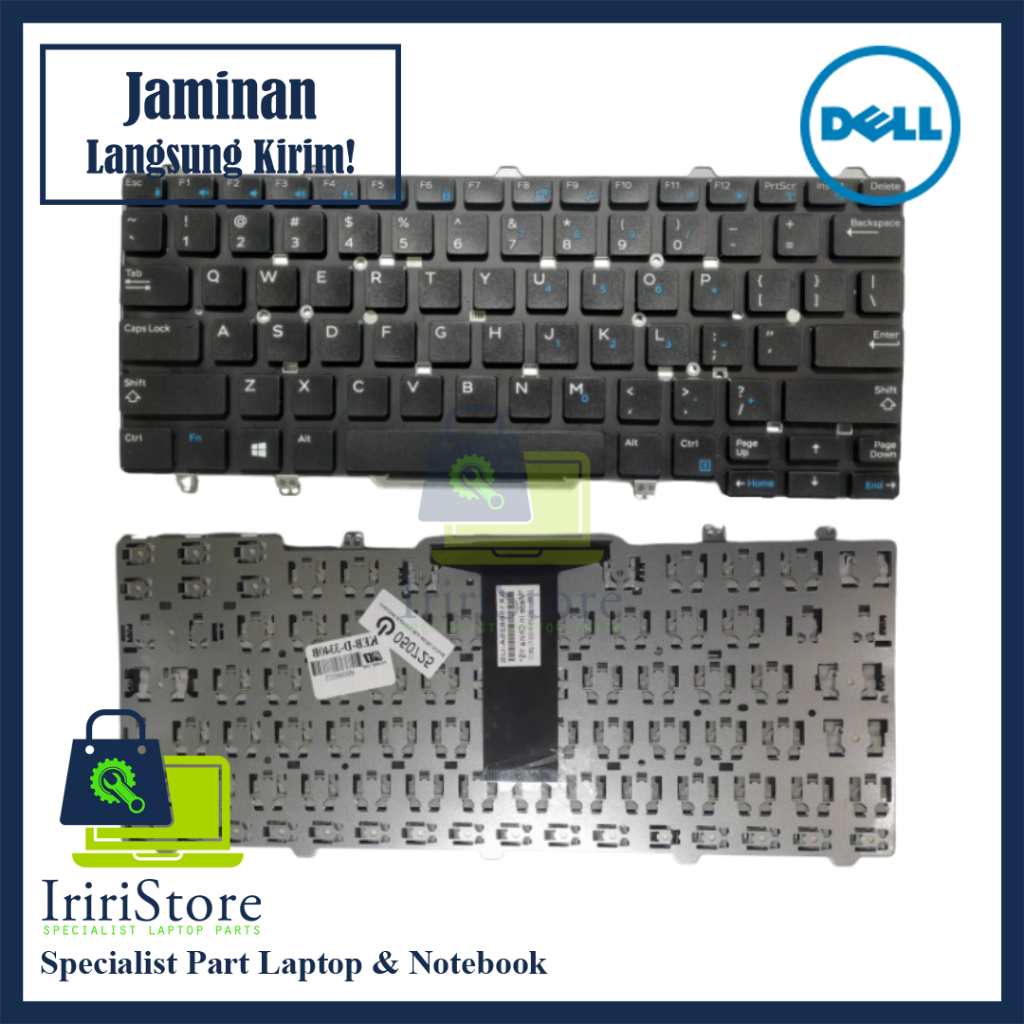 Jual Keyboard Dell Latitude E5450 E5470 E5480 E5490 E7450 E7470 Non ...