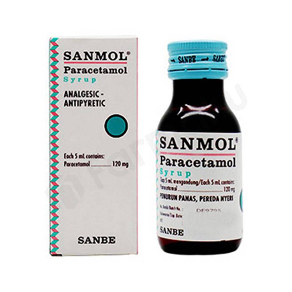 Jual Sanmol Syrup Anak 60 Ml-Penunun Panas Demam Anak | Shopee Indonesia