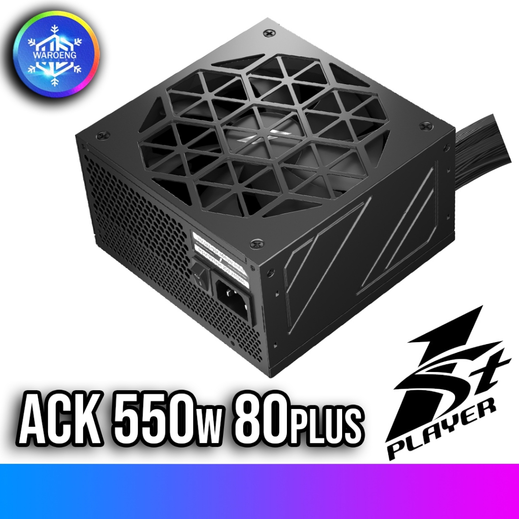Jual 1STPLAYER ACK Series 550W HA-550AC1 80+ Certified with Embossed ...