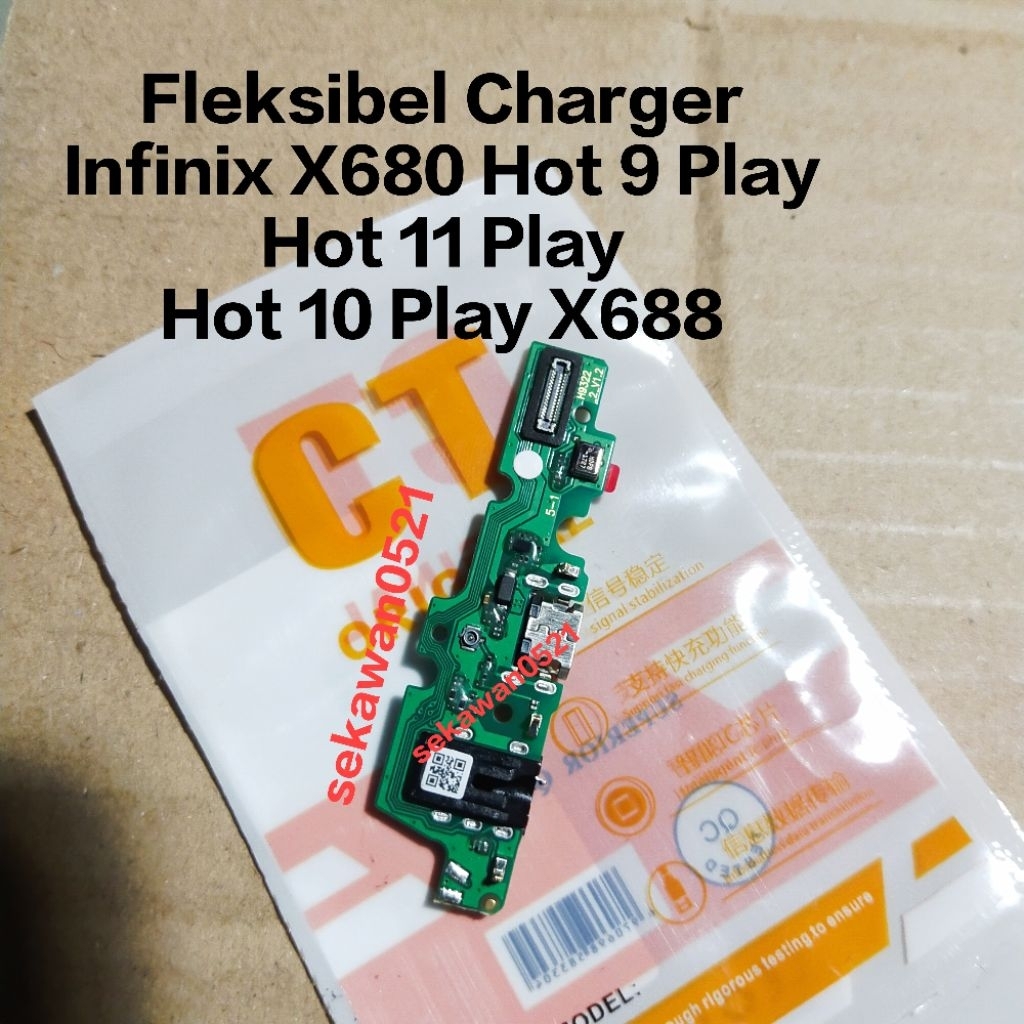 Jual Fleksibel Charger Infinix X680 / Infinix Hot 9 Play 11 Play Hot 10 Play X688 Premium Full ...