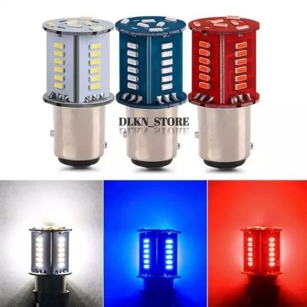 Jual Lampu Stop Rem Belakang 30 Mata Running 30 Led DC Universal Semua motor | Shopee Indonesia