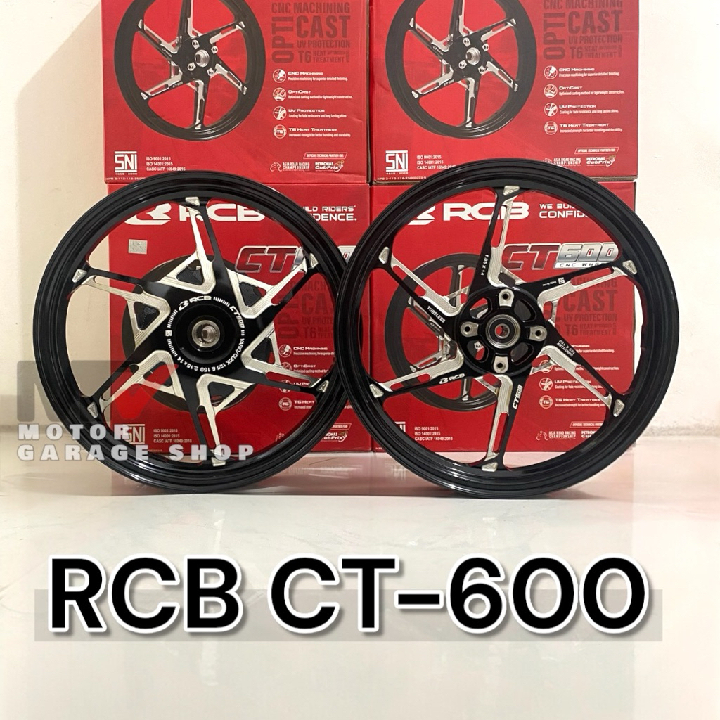 Jual Velg Racing RCB CT 600 ring 14 Vario 125/150 vario led, vario KZR ...
