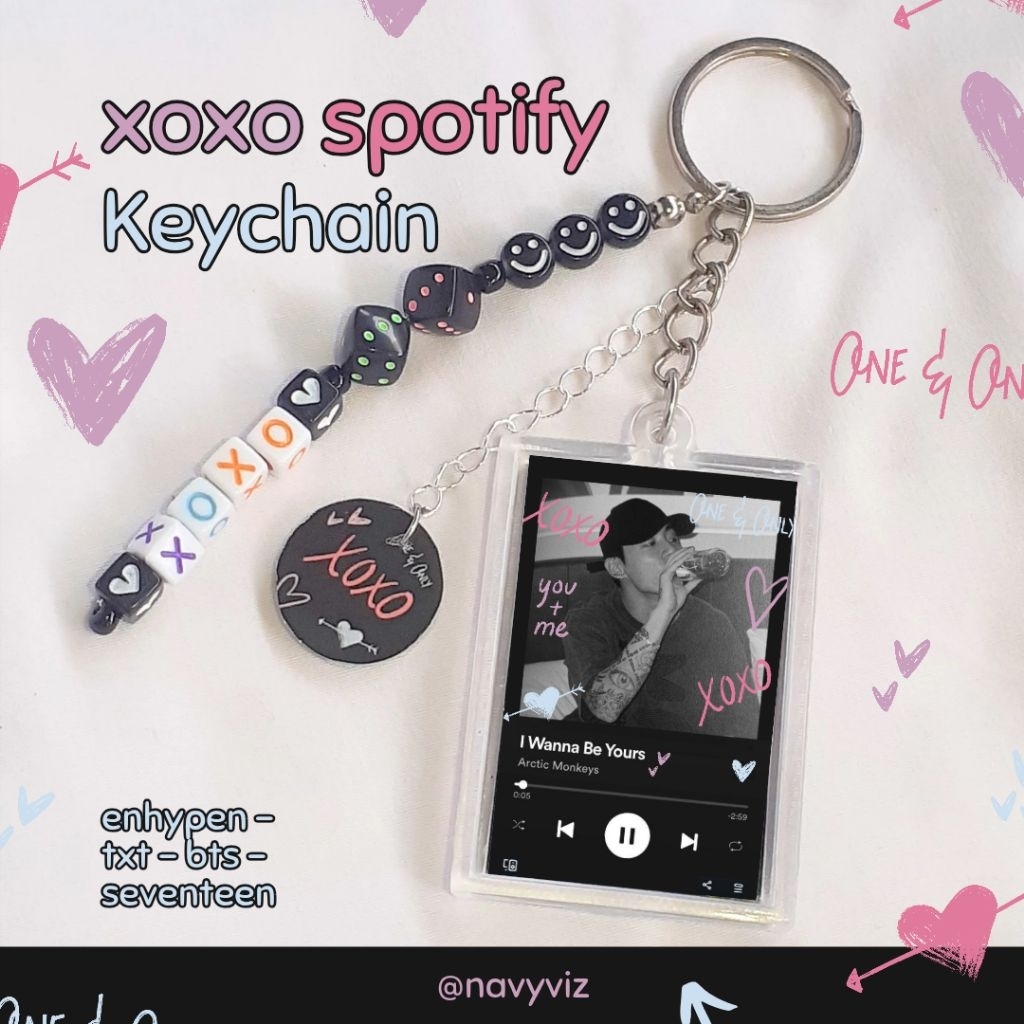 Jual [KEYCHAIN] ENHYPEN - TXT - BTS - SEVENTEEN Xoxo Spot!fy ver ...