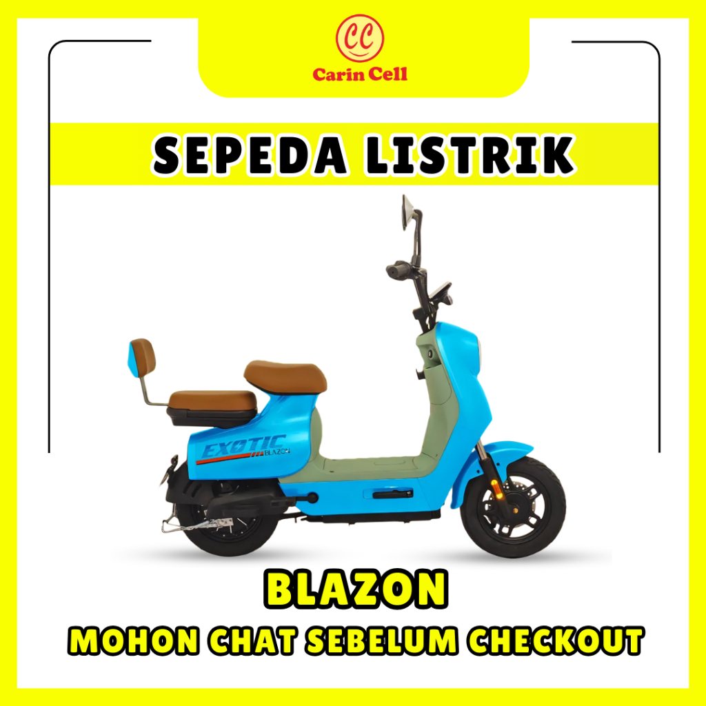 Jual SEPEDA LISTRIK EXOTIC BLAZON | Shopee Indonesia