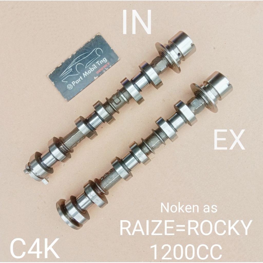 Jual Camshaft Noken As Toyota Raize Rocky 1200cc = Agya 2022 Up 1200cc ...