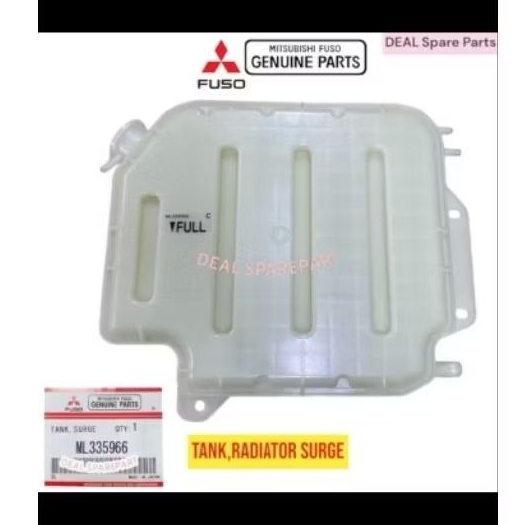 Jual TABUNG RADIATOR CANTER EURO 4 ORIGINAL MITSUBISHI ML335966 TANK ...