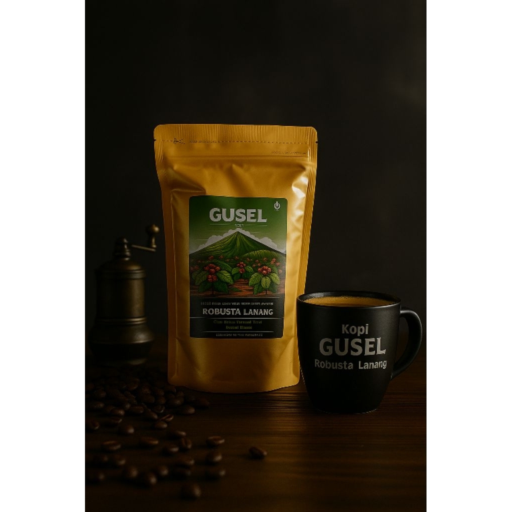 Jual Kopi Gusel Robusta Lanang 100gr | Shopee Indonesia