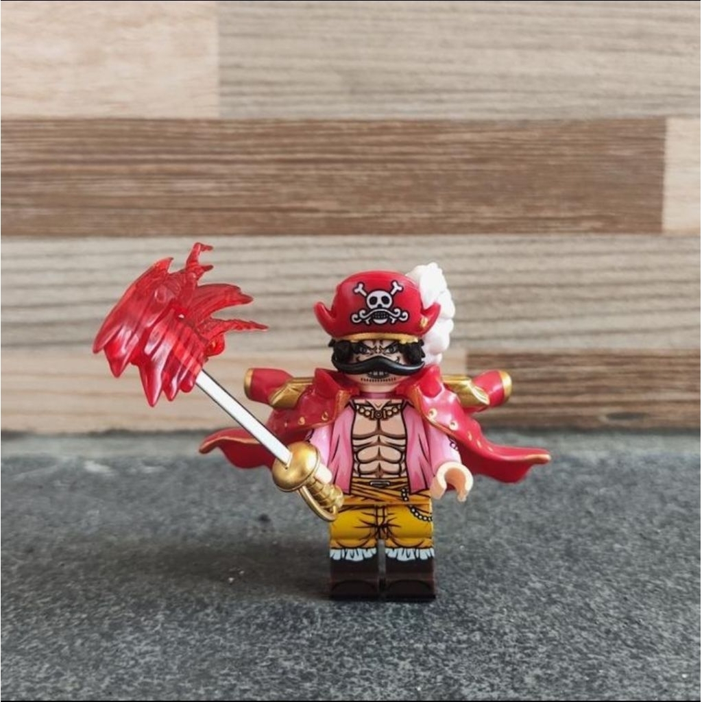 Jual Brick One Piece Gold D Roger | Lego Emco Blokees Keeppley | Shopee ...