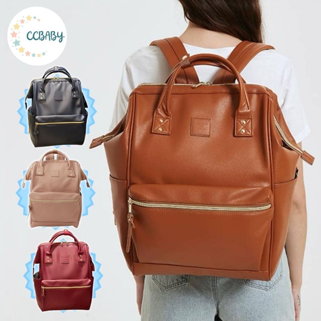 Jual TAS RANSEL Wanita Laki Unisex ANELO KULIT /TAS BACKPACK LAPTOP ...