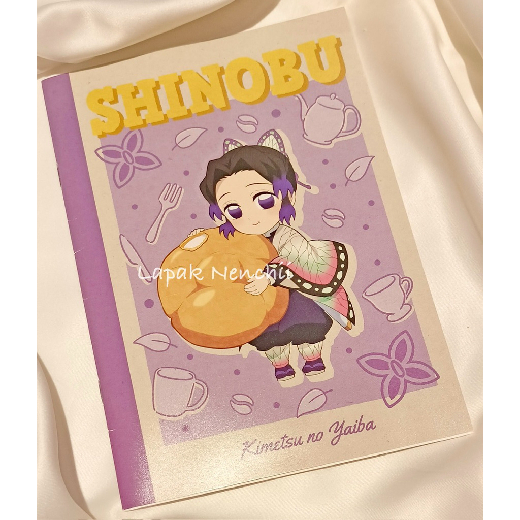 Jual Official Merch Note Book Kimetsu no Yaiba Shinobu Kocho | Shopee Indonesia