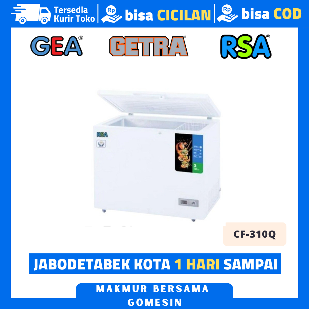 Jual Chest Freezer Rsa Cf 310 Cf-310 Cf 310q Chest Freezer Box 318 ...