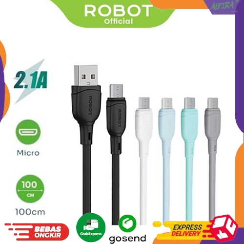 Jual ROBOT Kabel Data Micro RBM100S KUAT & AWET for Android Micro USB ...