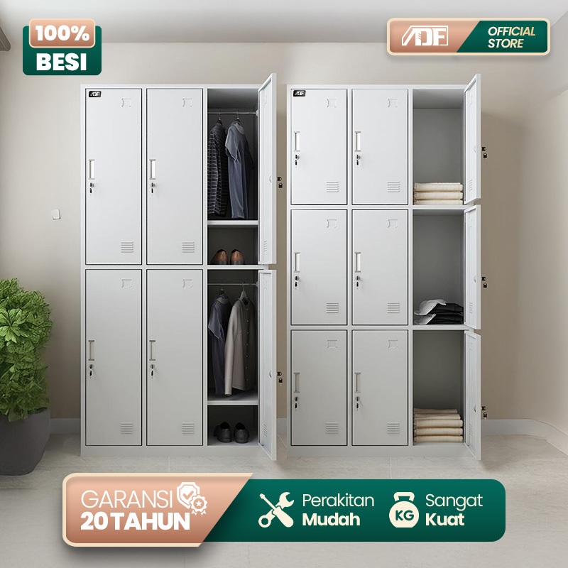 Jual Lemari Besi Loker Besi Pakaian Lemari Besi Serbaguna Locker Besi ...