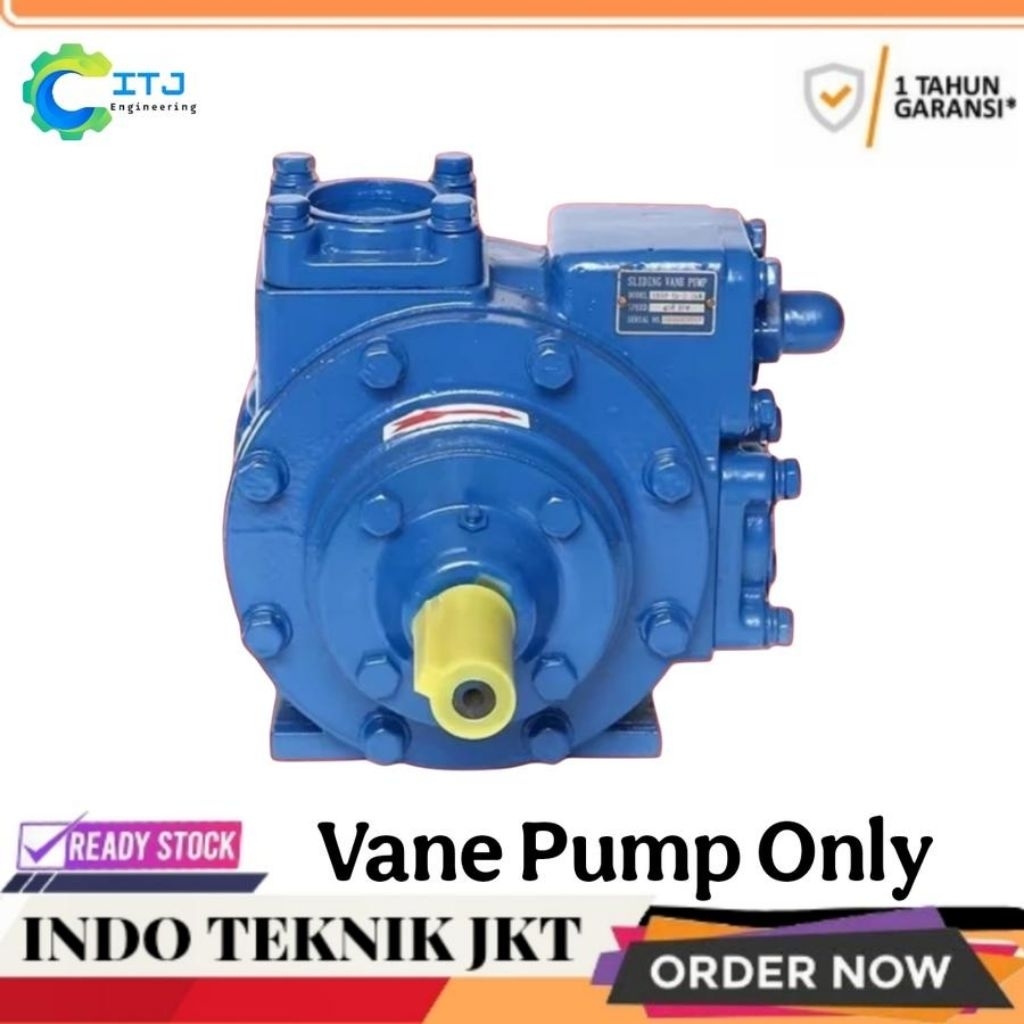Jual Pompa YB 50 Vane Pump 300 Lpm Pompa Cairan Kental Minyak Solar ...