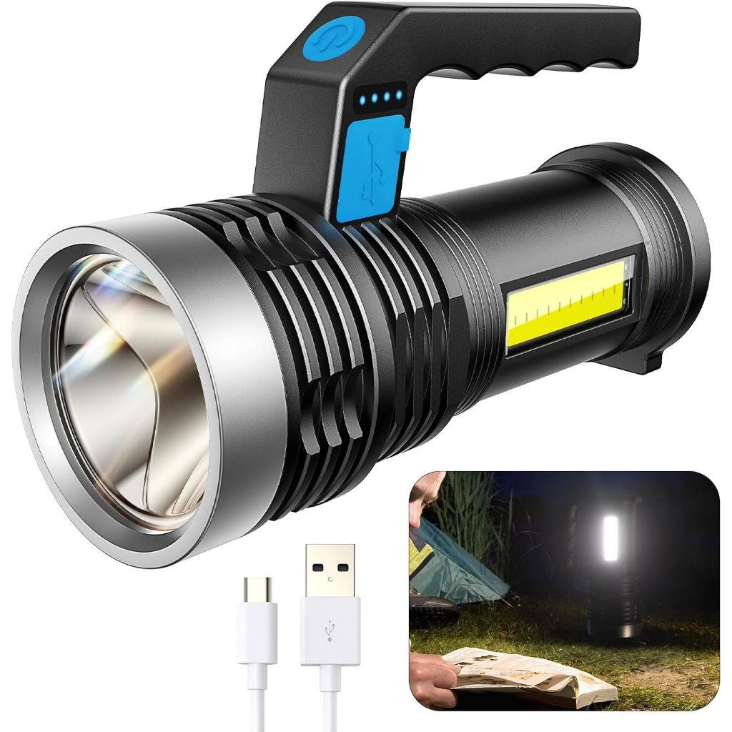 Jual Lampu Senter Emergency Super Terang || LED Multifunction Work ...