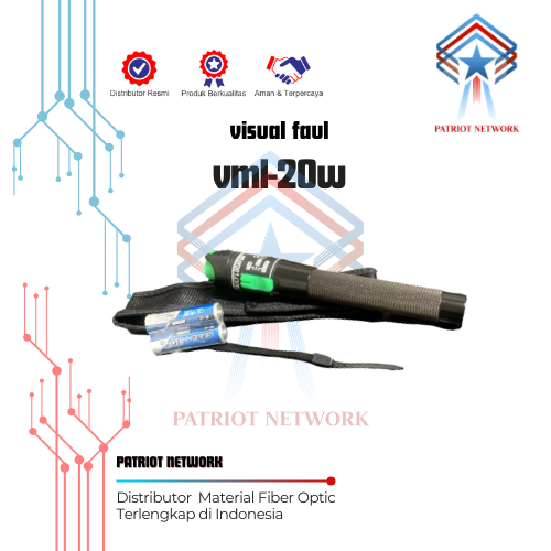 Jual VISUAL FAUL LOCATOR 20MW /SENTER FIBER OPTIK | Shopee Indonesia