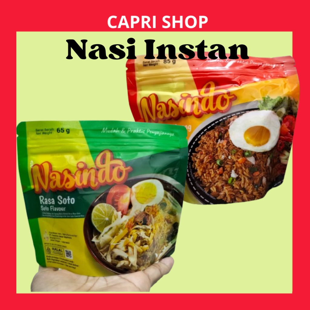 Jual Nasi Instan Bundle Nasi Goreng + Nasi Soto Sajian Enak Nasindo ...