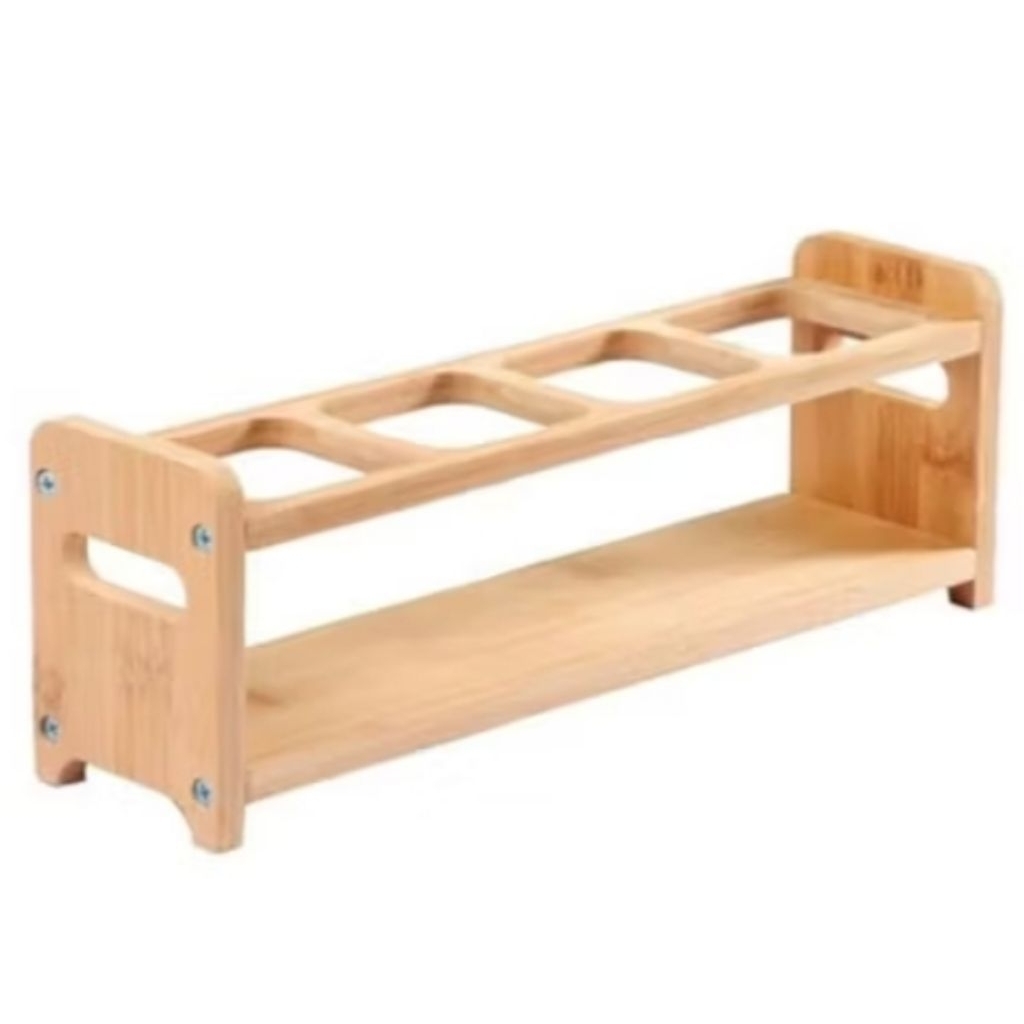 Jual Rak dapur/Rak botol minimalis kayu | Shopee Indonesia