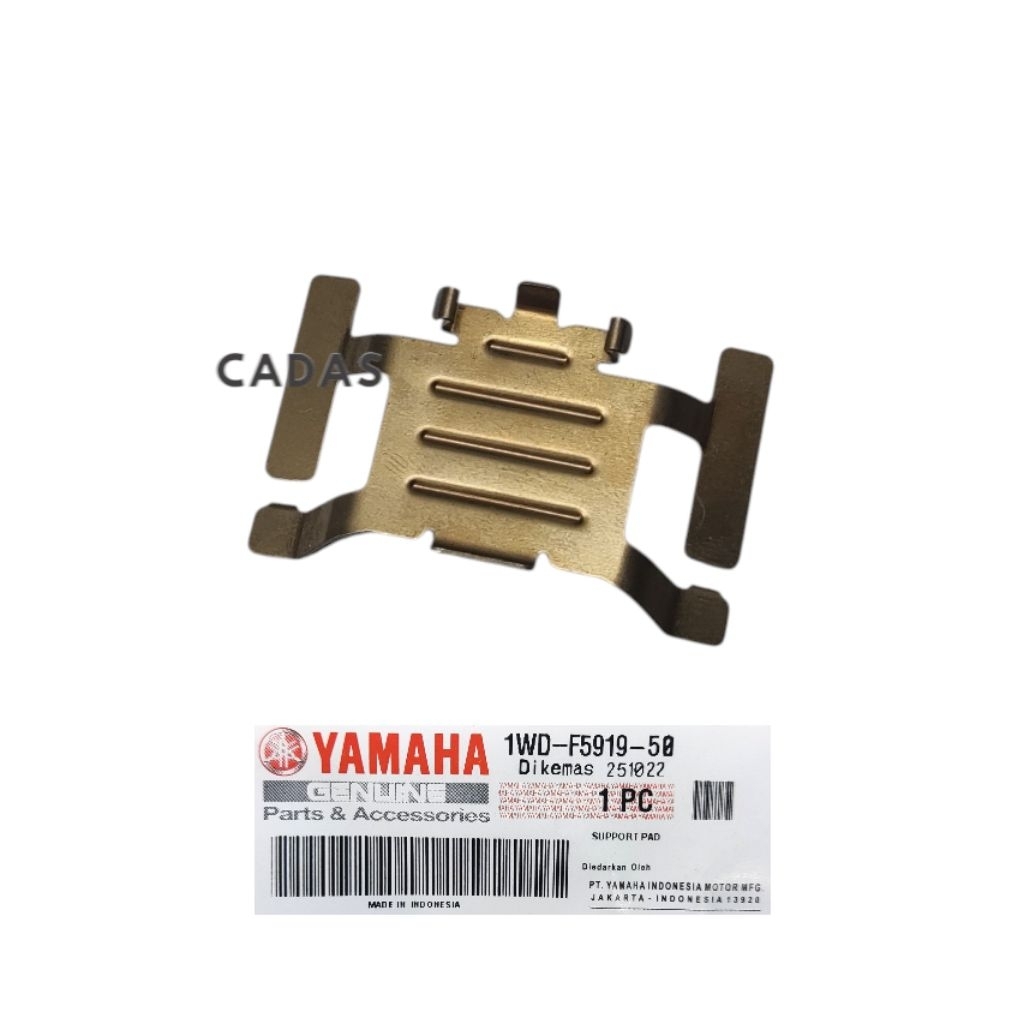 Jual Plat Tahanan Kaliper Kampas Rem Depan Yamaha Xmax | Shopee Indonesia