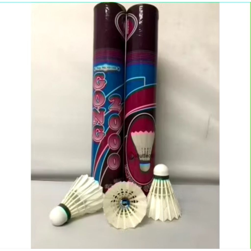Jual SHUTTLECOCK/KOK BADMINTON GONG 2000 UNGU-BIRU ORIGINAL | Shopee ...