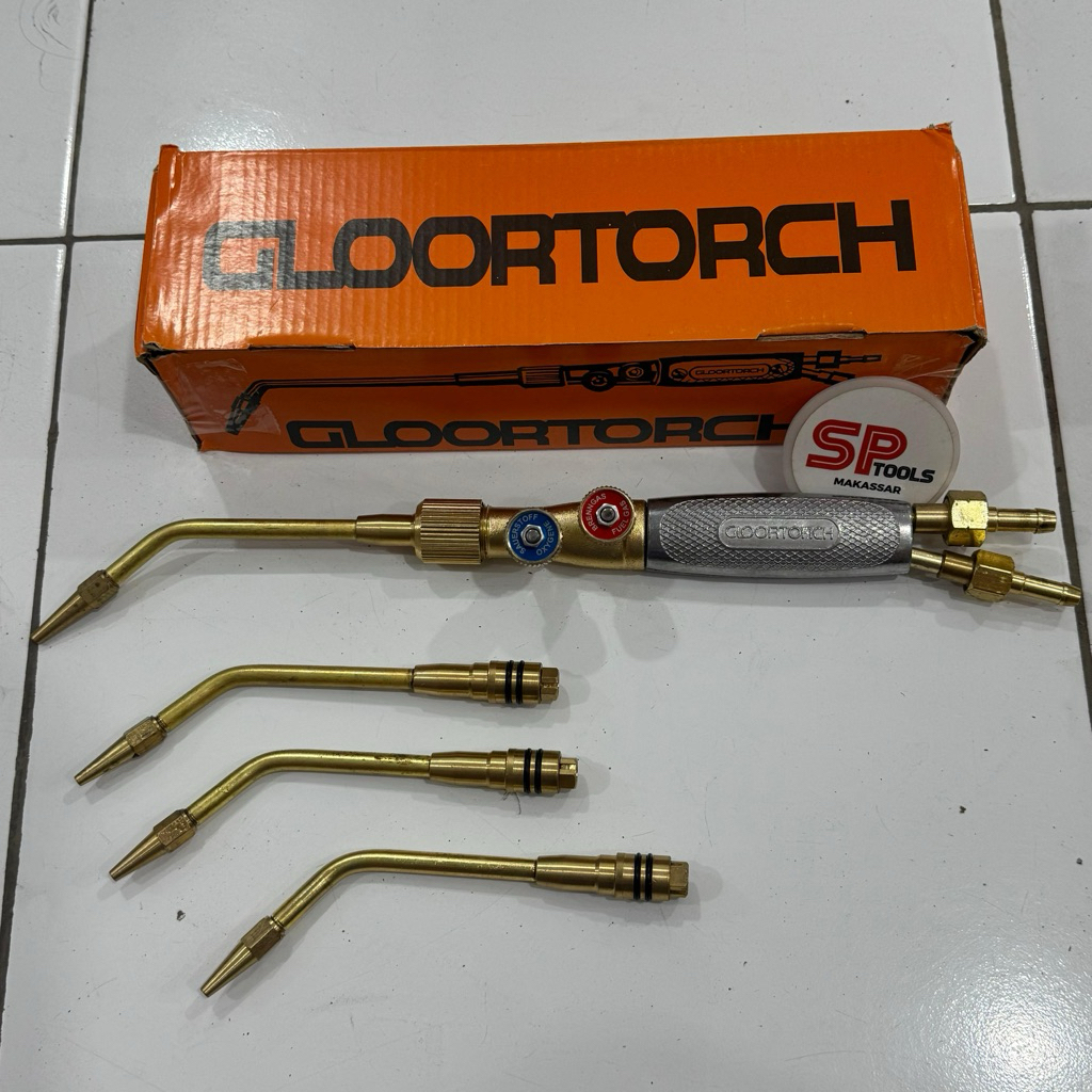 Jual BLANDER LAS / LAS KARBIT WELDING TORCH GLOOR GLOORTORCS SET 4PCS ...