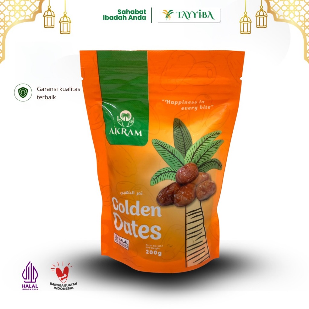Jual NEW! Kurma Mesir Akram 200gr Kurma Arab Murah Oleh oleh Haji dan ...