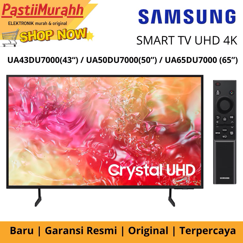 Jual LED SAMSUNG UHD 4K SMART TV UA70DU7000(70”)/UA60DU7000(60 ...