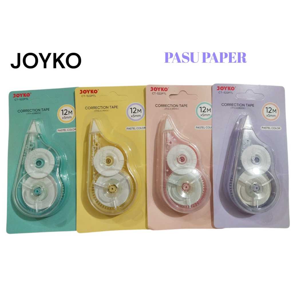 Jual JOYKO - Correction Tape / Pita Koreksi / Tip Ex Roll CT-522PTL ...