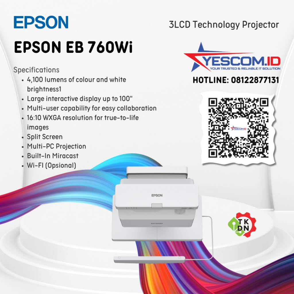 Jual PROJECTOR EPSON EB-760Wi | Shopee Indonesia