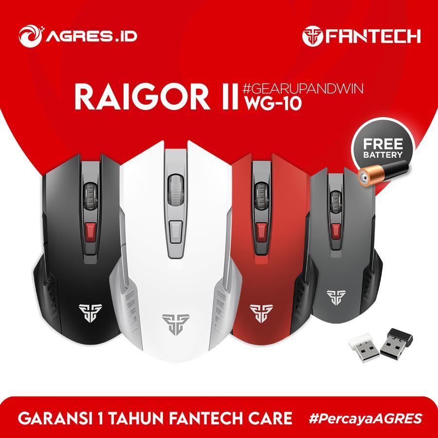 Jual Fantech RAIGOR II WG10 | Wireless Gaming Mouse | Shopee Indonesia