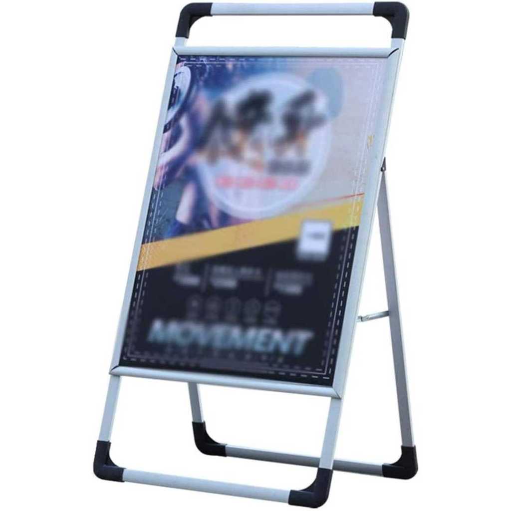 Jual Stand Papan Banner Lipat FMB Single Sided | Poster Display Iklan ...