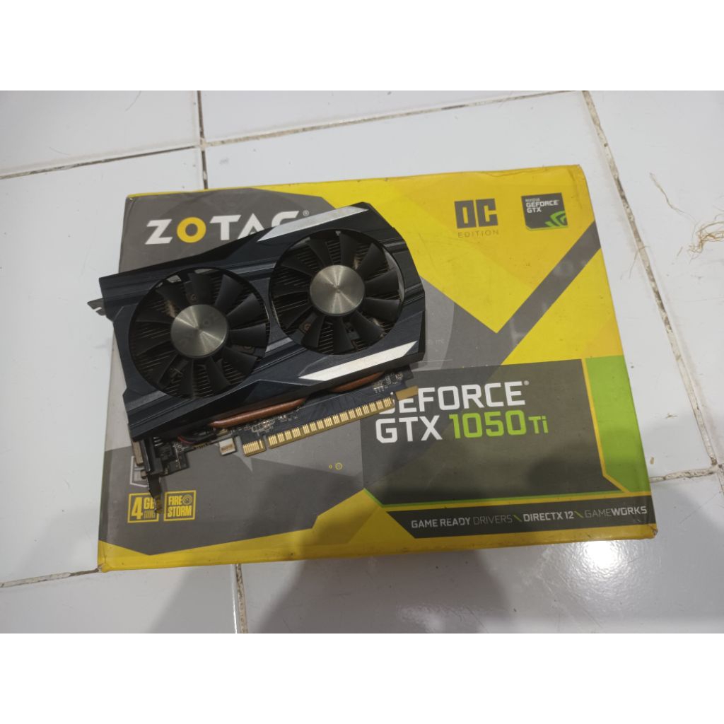 Jual zotac gtx 1050 ti 4gb dual fan | Shopee Indonesia