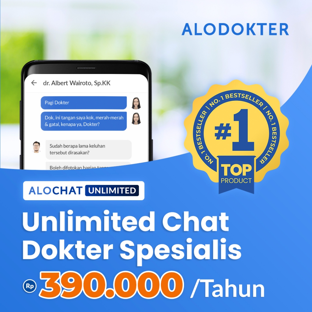 Jual Alodokter - Unlimited Chat Dokter Spesialis, Langganan Chat Dokter ...