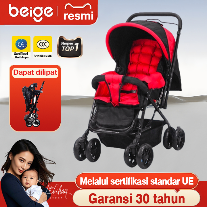Jual [Garansi 10 Tahun]Stroller Bayi Stroller Anak Kreta Bayi Dorong 2 ...