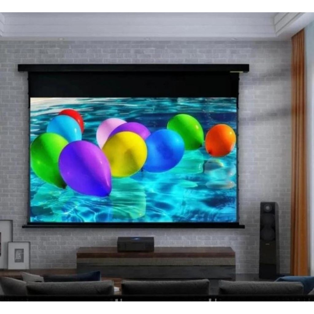 Jual Screen Projector Motorized 200" Inch 16.9 - Layar Proyektor ...