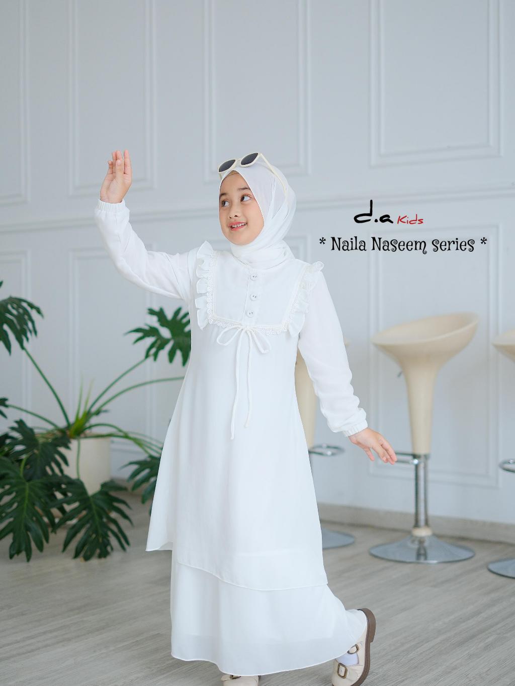 Jual Kyra Kids – Naila Series | Gamis Anak Prempuan Syar’i 4-12 Tahun ...