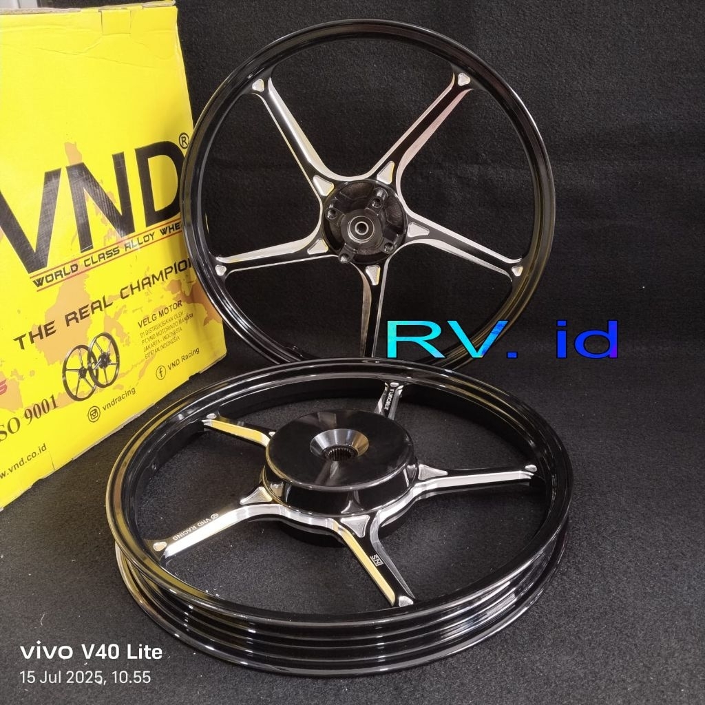 Jual VELG RACING VND AK 55 BEAT VARIO 125 VARIO 150 SCOOPY VARIO 110 140/160 RING 17 | Shopee ...