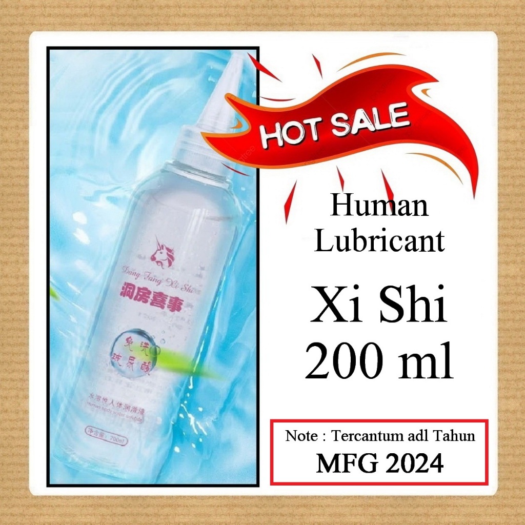Jual HBF Pelumas Lotion Xi Shi Funnel - Human Lubricant Oil Dong Fang ...