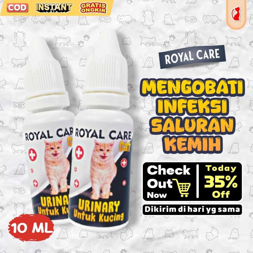 Jual ROYAL CARE Obat kucing URINARY Obat Sakit Saluran kencing Urinary ...