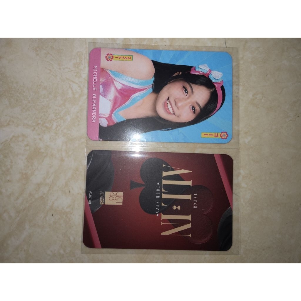 Jual photocard official michie jkt48 all in tour 2025 pc michelle ...