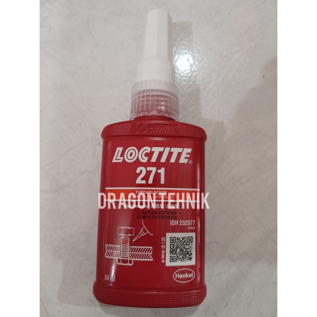Jual LOCTITE MERAH 271 50ml | Shopee Indonesia