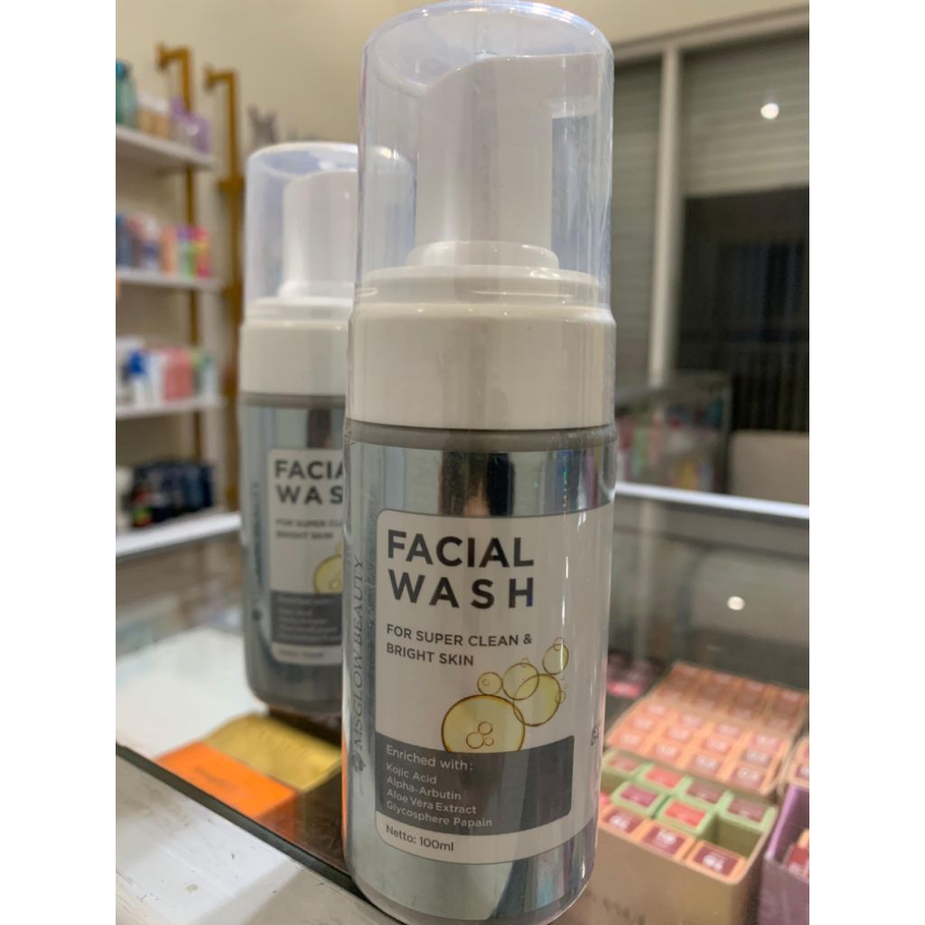 Jual MS Glow Face Wash Brightening | Shopee Indonesia