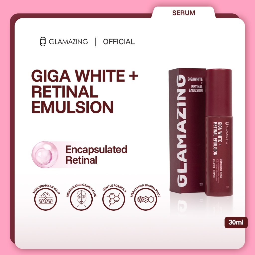 Jual Glamazing - GIGA WHITE + RETINAL EMULTION | Shopee Indonesia