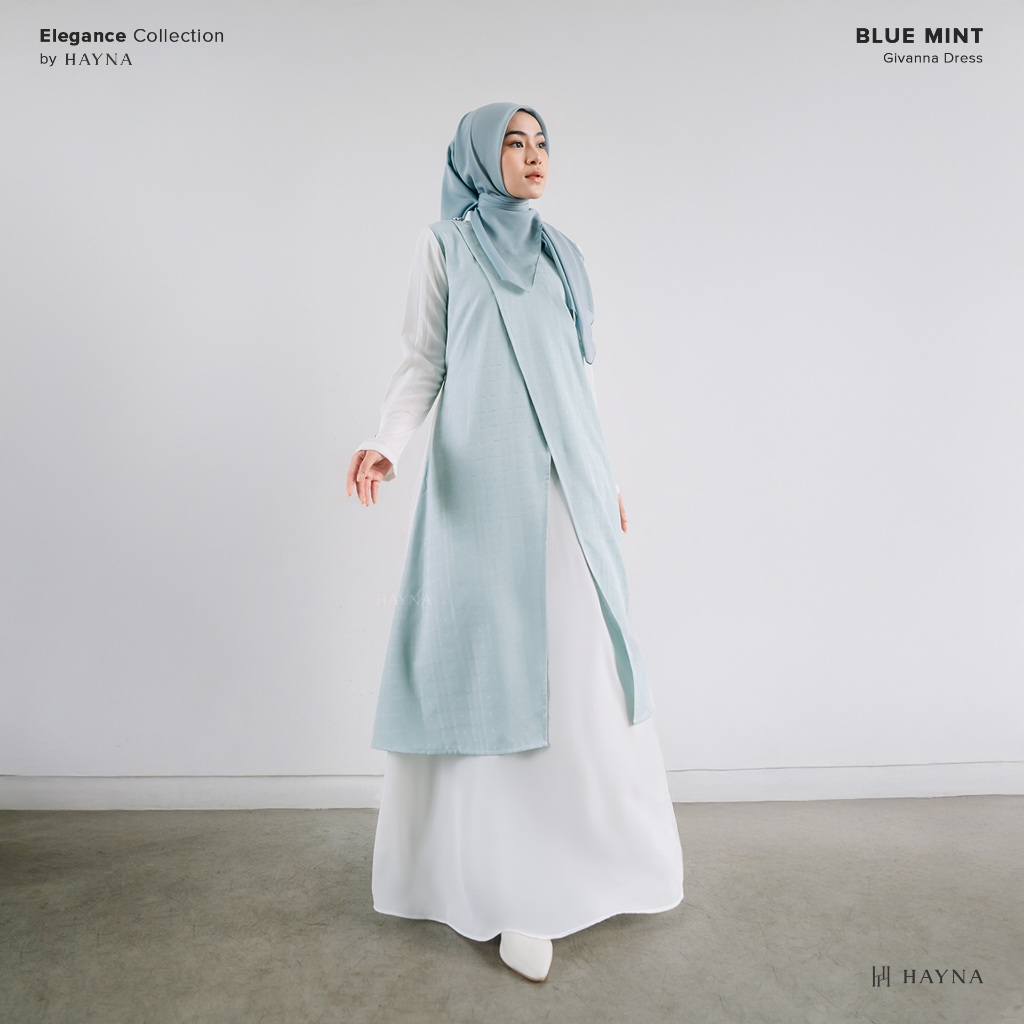Jual HAYNA Givanna Dress (All Colors) - Daily Elegan Dress Gamis Wanita ...