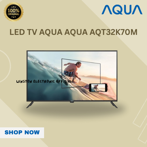 Jual AQUA LED TV Digital 32 Inch /AQT32K70M HD Digital USB Movie LED TV ...